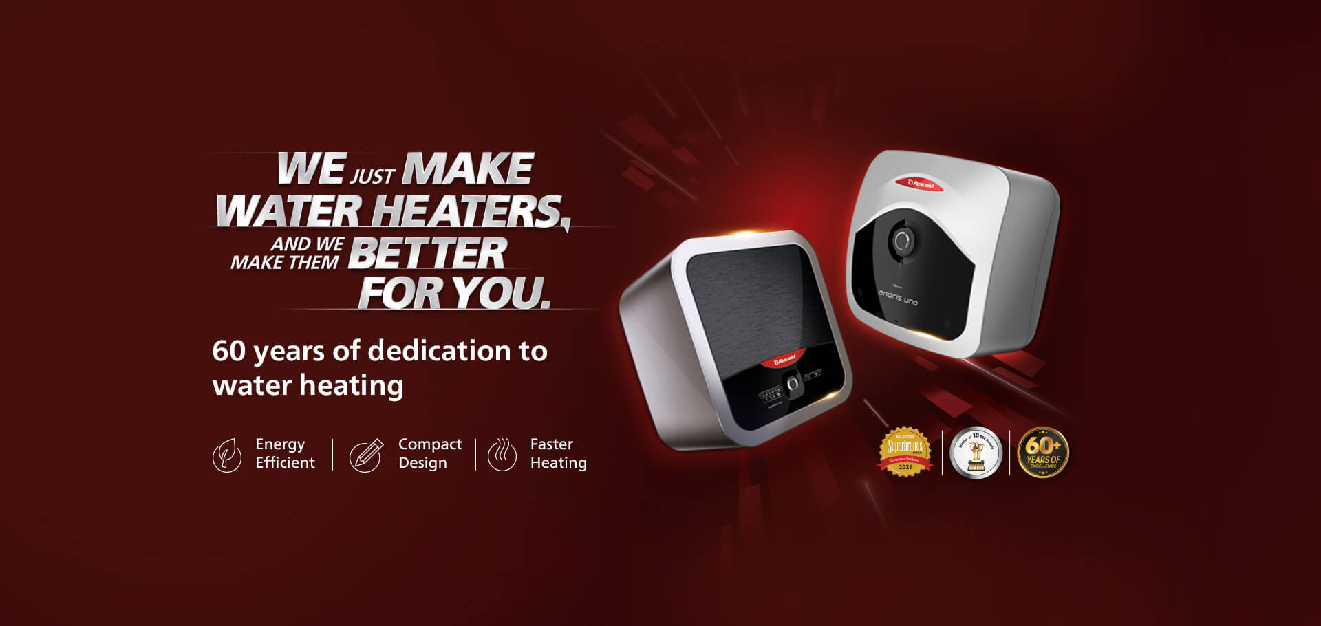 Most Trusted Water Heater & Geysers Online in India - Racold