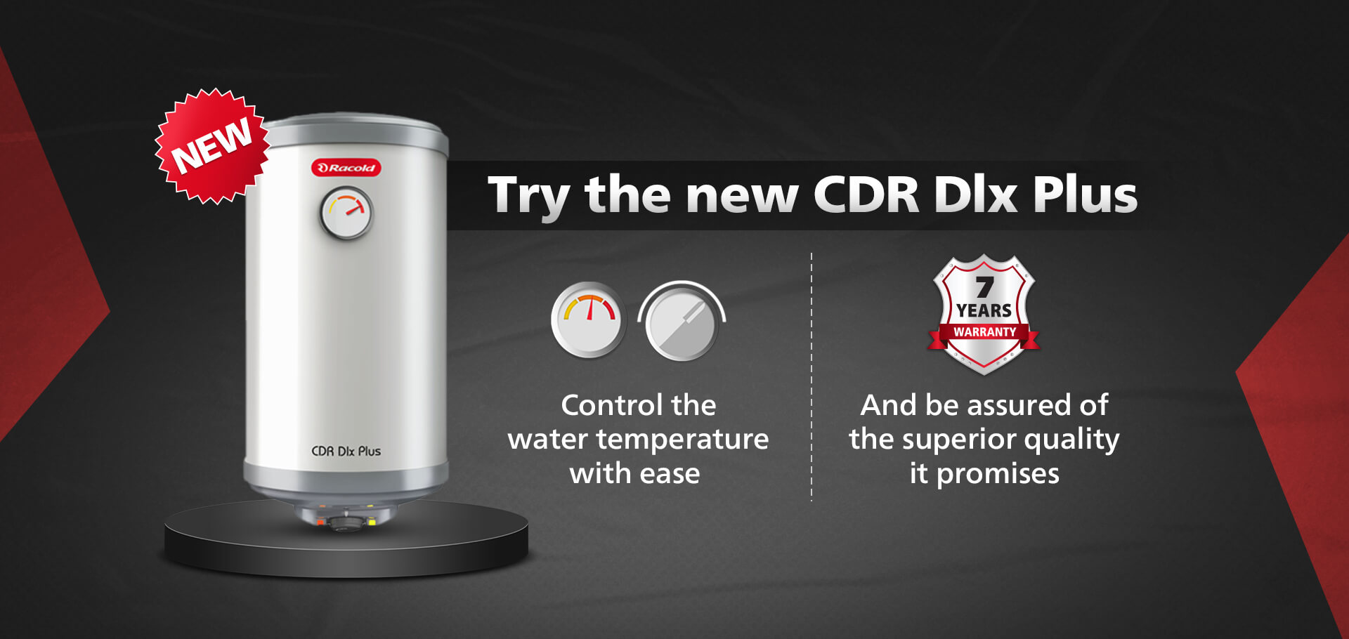 Most Trusted Water Heater & Geysers Online in India - Racold